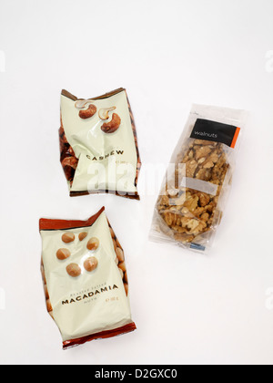 Packs of Nuts Stock Photo - Alamy