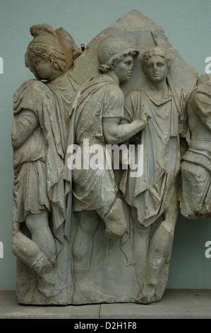 Frieze from the Pergamon Altar Pergamon Museum Berlin Germany Stock ...