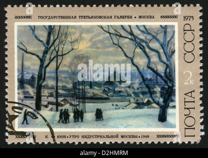 USSR,1975 year,post mark,stamp, art Stock Photo - Alamy