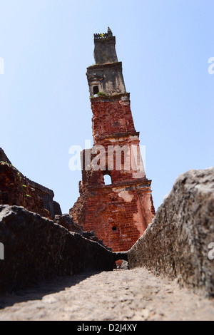 St. Augustine Tower, Old Goa, India Stock Photo - Alamy