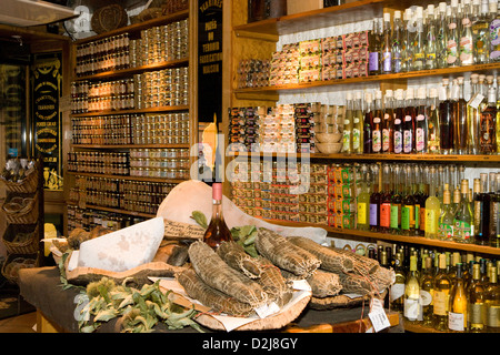 Corsica: traditional delicatessen produce Stock Photo - Alamy