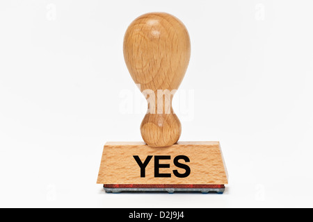 Yes green stamp Stock Vector Art & Illustration, Vector Image: 97739802 ...