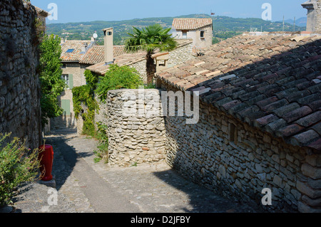 Lacoste village Provence France Stock Photo - Alamy
