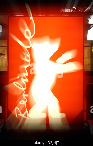Berlinale, bear, emblem, Berlin Stock Photo - Alamy