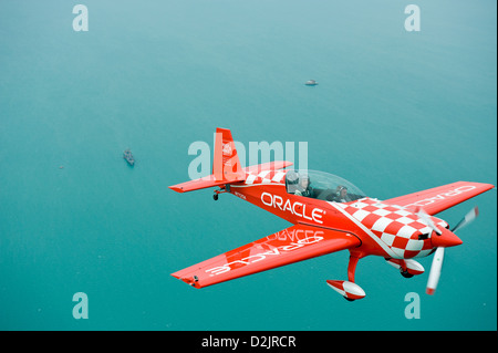 Oracle Air Show Stunt Plane Stock Photo - Alamy