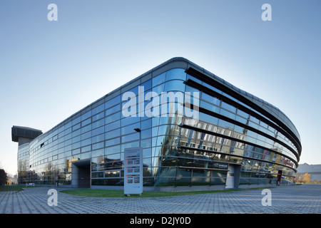 German Aerospace Center company building, DLR logo, Germany's research ...
