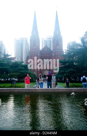 Shanghai,Xujiahui,the Catholic Church Stock Photo - Alamy