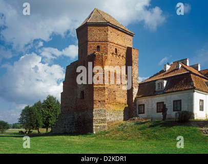 Medieval castle in Liw, Poland Stock Photo - Alamy