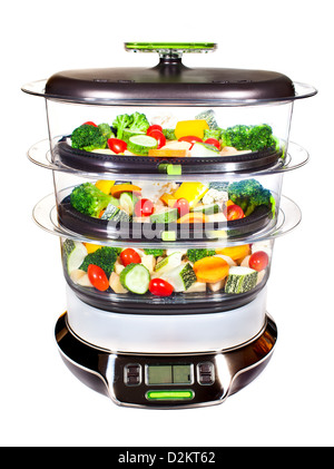 food steamer or steam cooker Stock Photo - Alamy
