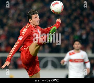 Stuttgart, Germany. 27th January 2013. Stuttgart's new contract ...