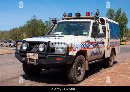 An Australian, Northern Territory, police Toyota Land Cruiser parked ...