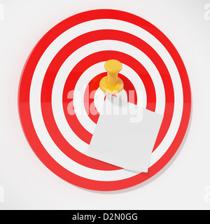 Target icon isolated on 3d cyan blue round button abstract illustration ...