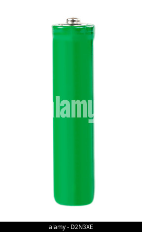 Batteries isolated on a white background Stock Photo - Alamy