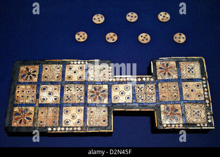 The royal game of Ur, or game of twenty squares, is a game of ancient ...