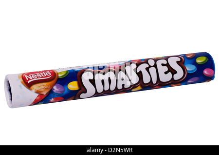 Packet of Smarties sweets Stock Photo - Alamy