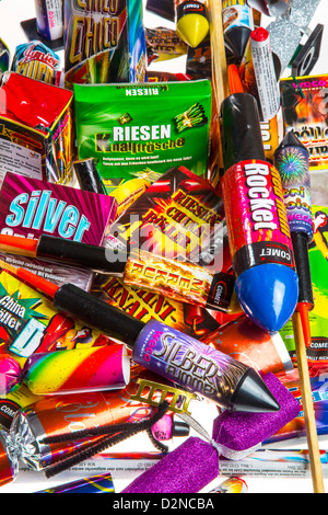 Different types of fireworks Stock Photo: 53331062 - Alamy