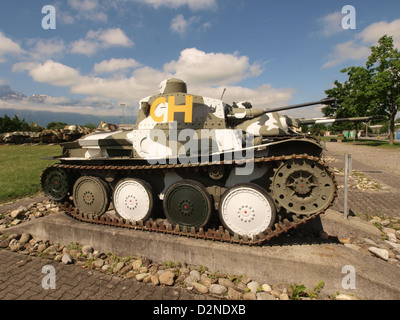 The Panzerwagen 39, also known as the 'Praga' tank, was a light tank ...