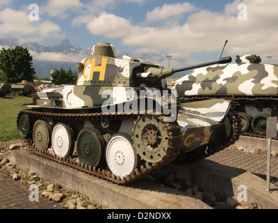 The Panzerwagen 39 'Praga' is a Czechoslovakian-designed light tank ...