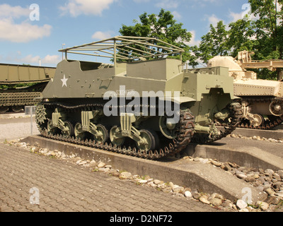The M7 Priest is a self-propelled artillery vehicle, equipped with a ...