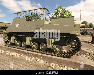 The World War II self-propelled artillery vehicle Sexton Stock Photo ...