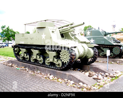 M7 Priest self-propelled howitzer, Armor Row at Texas Military Forces ...