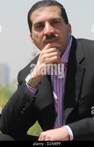 Egyptian Islamic activist and television preacher Amr Khaled, hugely ...