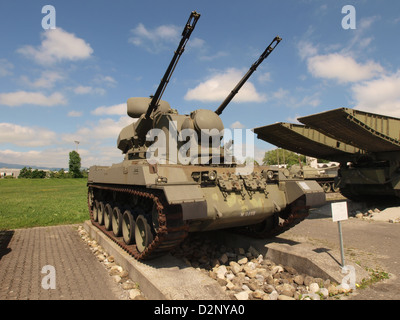 The Fliegerabwehrpanzer 68 is a self-propelled anti-aircraft gun (SPAAG) designed by Switzerland ...