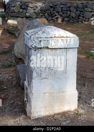 The Mausoleum of Cecilia Metella, located on the Appian Way in Rome, is ...