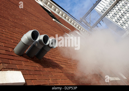 Steam exhaust pipes on a steam locomotive Stock Photo: 59176687 - Alamy
