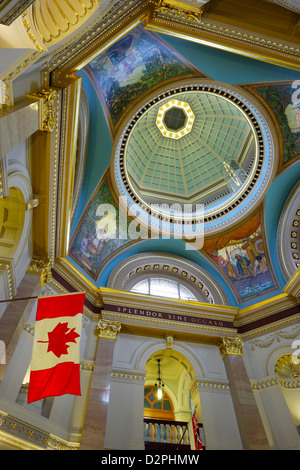 Rotunda in Parliament Buildings, Victoria, Vancouver Island, British ...