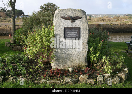 Memorial to Rick Rescorla who gave his life in the attack on the twin ...
