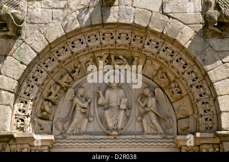 Christ in Majesty between St. Viale and the Bishop Ecclesius. Mosaic of ...