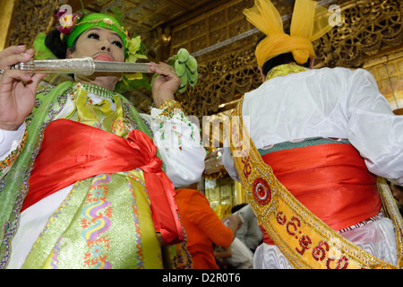 The biggest Nat ritual, Festival of Spirits, Taungbyon, Mandalay ...