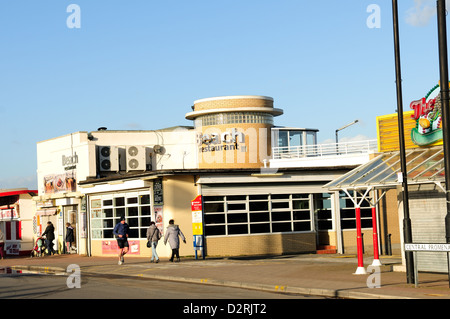 Cleethorpes Promenade ,Beach Restaurant .North Lincolnshire Coast Stock ...