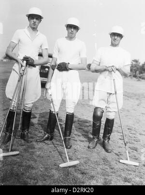 Devereaux Milburn Jr & Sr at the Meadow Brook Club, Westbury, LI Stock ...