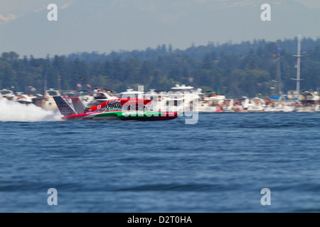 WA, Seattle, Seafair, Unlimited Hydroplane Races, Lake Washington Stock ...