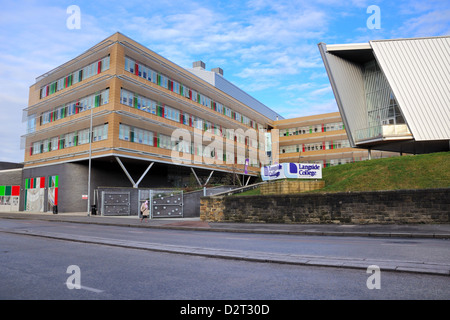 Langside College on Battlefield Road, Glasgow, Scotland, UK Stock Photo ...