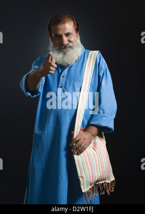 Philosopher pointing forward Stock Photo - Alamy