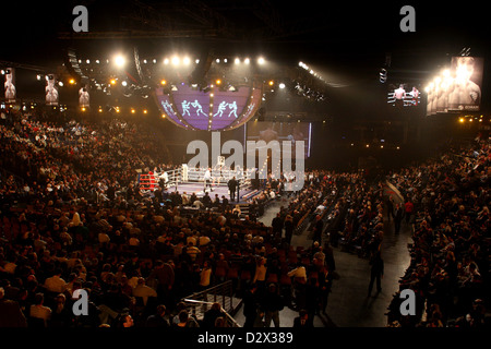 Berlin, Germany, boxing in the Max-Schmeling-Halle Stock Photo - Alamy