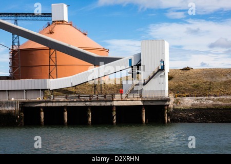 Alcan SUF deep water berth and storage facility on Blyth Port North ...