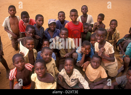 Zimbabwean boys, boys, male children, children, eye contact, front view ...