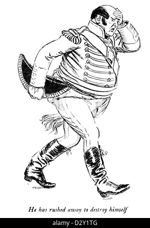 Illustration from the J. M. Barrie play Quality Street, a comedy about ...