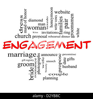 Engagement Word Cloud Concept in black and white with great terms such ...