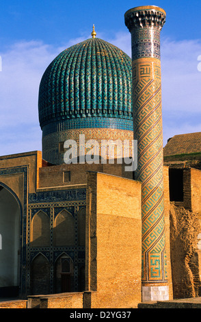 Gur-e-Amir Mausoleum, Amir Temur, Samarkand, Uzbekistan Stock Photo - Alamy
