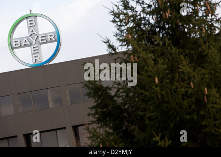 The headquarters of pharmaceuticals company Bayer USA, the american arm ...