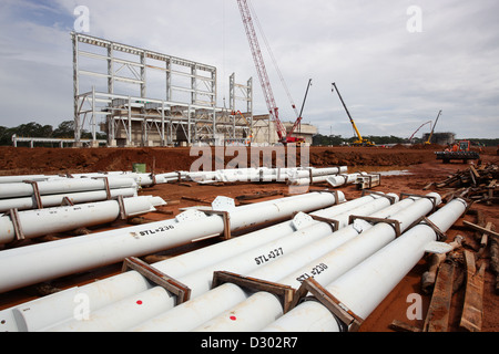 Construction on FQML First Quantum Minerals long lead mills and mill ...