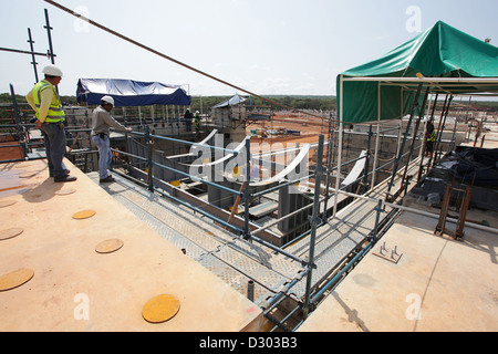Construction on FQML First Quantum Minerals long lead mills and mill ...