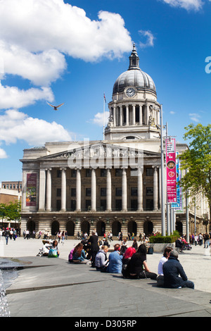 Nottingham town hall Stock Photo - Alamy