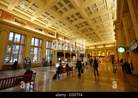 Interior of The Waterfront Station. Vancouver, Canada Stock Photo - Alamy