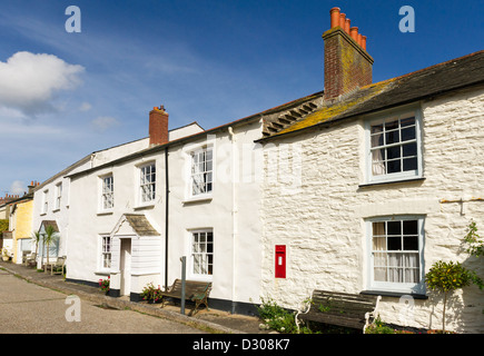 Old cottages in Churchtown Village near southport, lancashire Stock ...